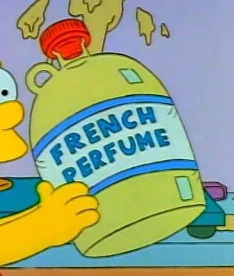 The Simpsons French Perfume | BigSpinCoaster's anything Wikia | Fandom