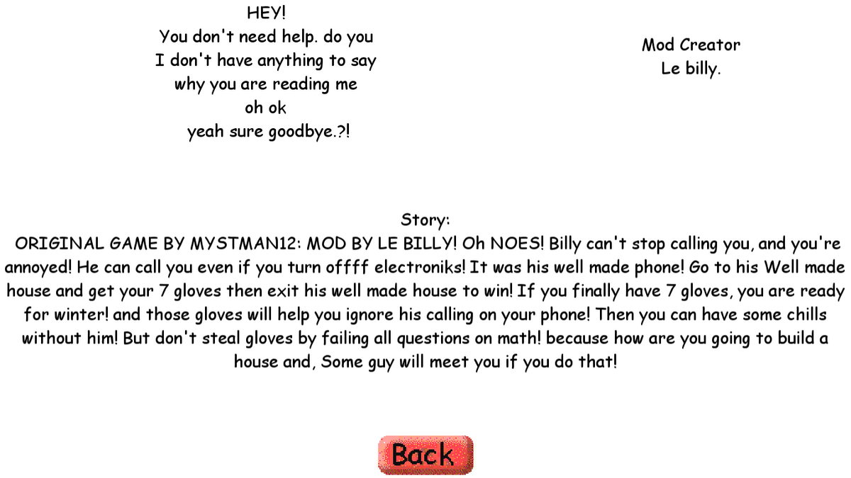 The Player | Billy's Basic Wiki | Fandom