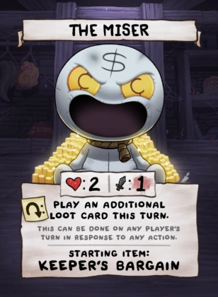 Carta:The Miser | The Binding of Isaac Wiki | Fandom