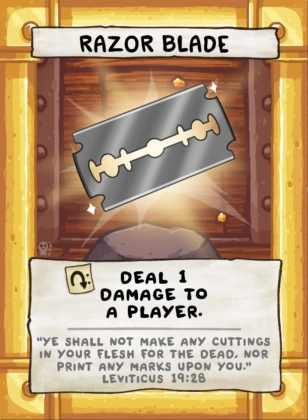 Carta:Razor Blade | The Binding of Isaac Wiki | Fandom