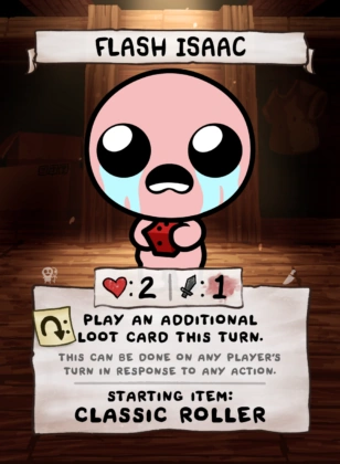 Carta:Flash Isaac | The Binding of Isaac Wiki | Fandom