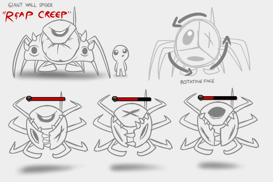 Reap Creep - Binding of Isaac: Rebirth Wiki