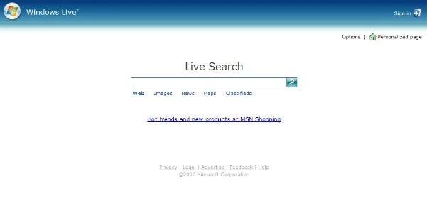Windows Live Search | Bing Wiki | Fandom