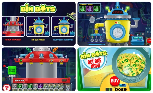 Bin Bots | Bin Weevils Wiki | Fandom