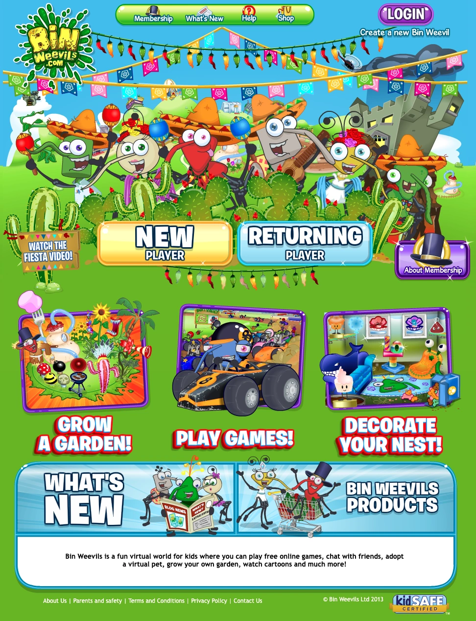 Website | Bin Weevils Wiki | Fandom