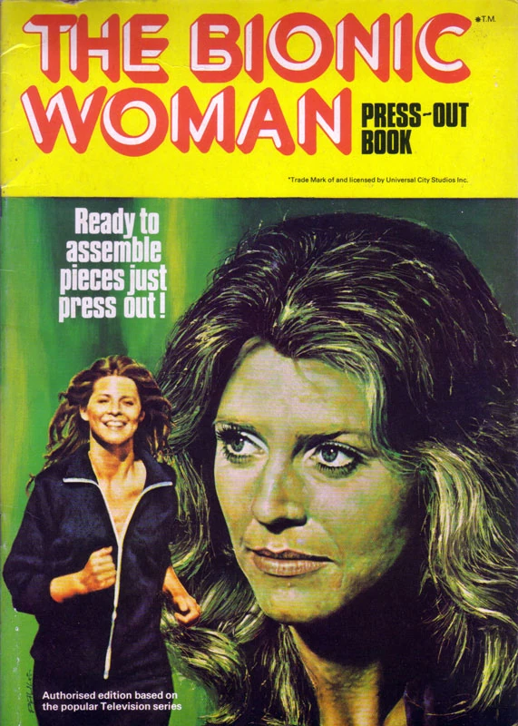The Bionic Woman Press-out Book | The Bionic Wiki | Fandom