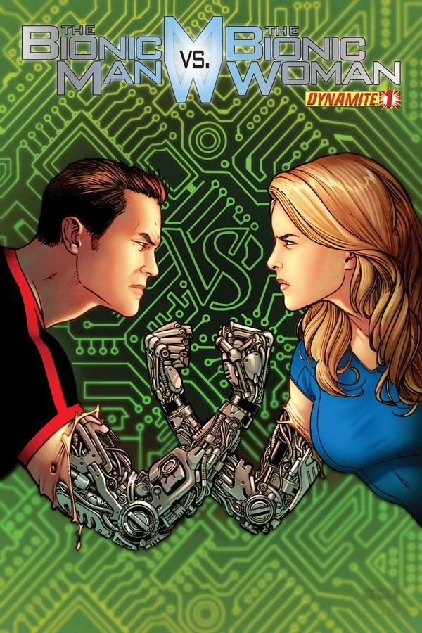 The Bionic Man VS. The Bionic Woman (Dynamite) | The Bionic Wiki | Fandom