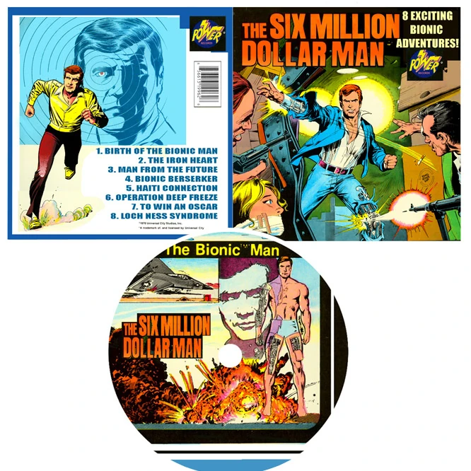 The Six Million Dollar Man (records) | The Bionic Wiki | Fandom