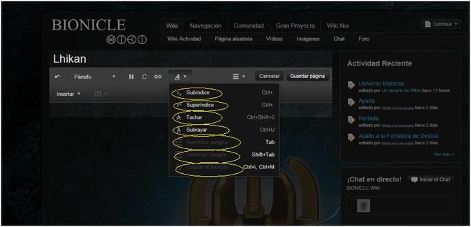 Ayuda | BIONICLE Wiki | Fandom