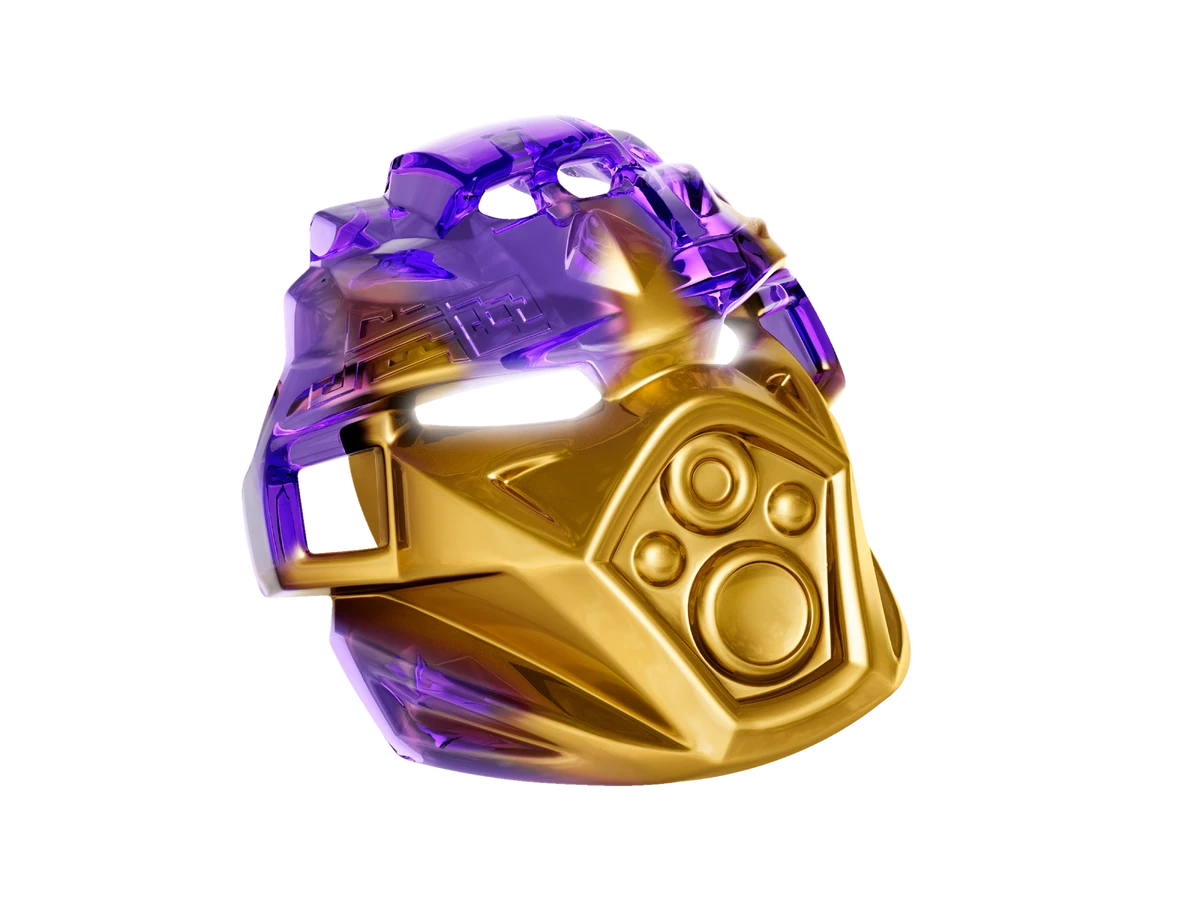 Golden Unity Mask of Earth | The BIONICLE Wiki | Fandom