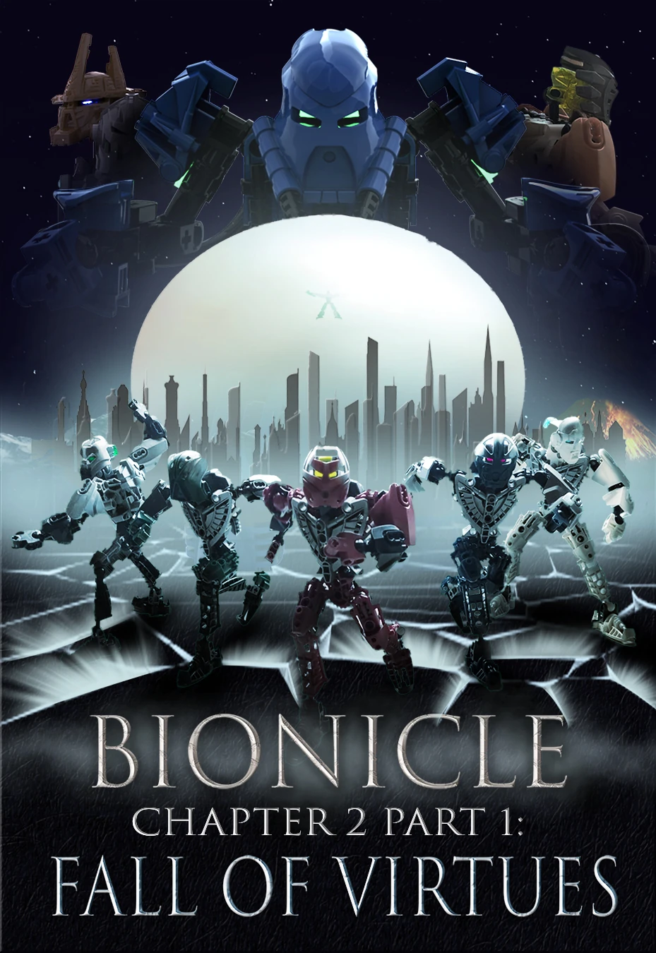 Chapter 2 part one: "Fall of Virtues" (Bionicle Book 10: Salvation ...