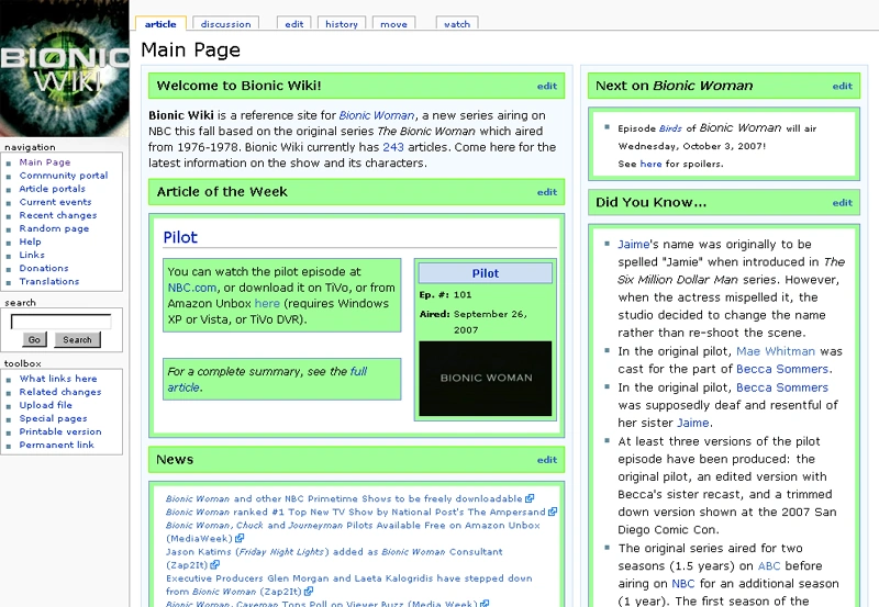 Bionic Wiki | Bionic Woman Wiki | Fandom