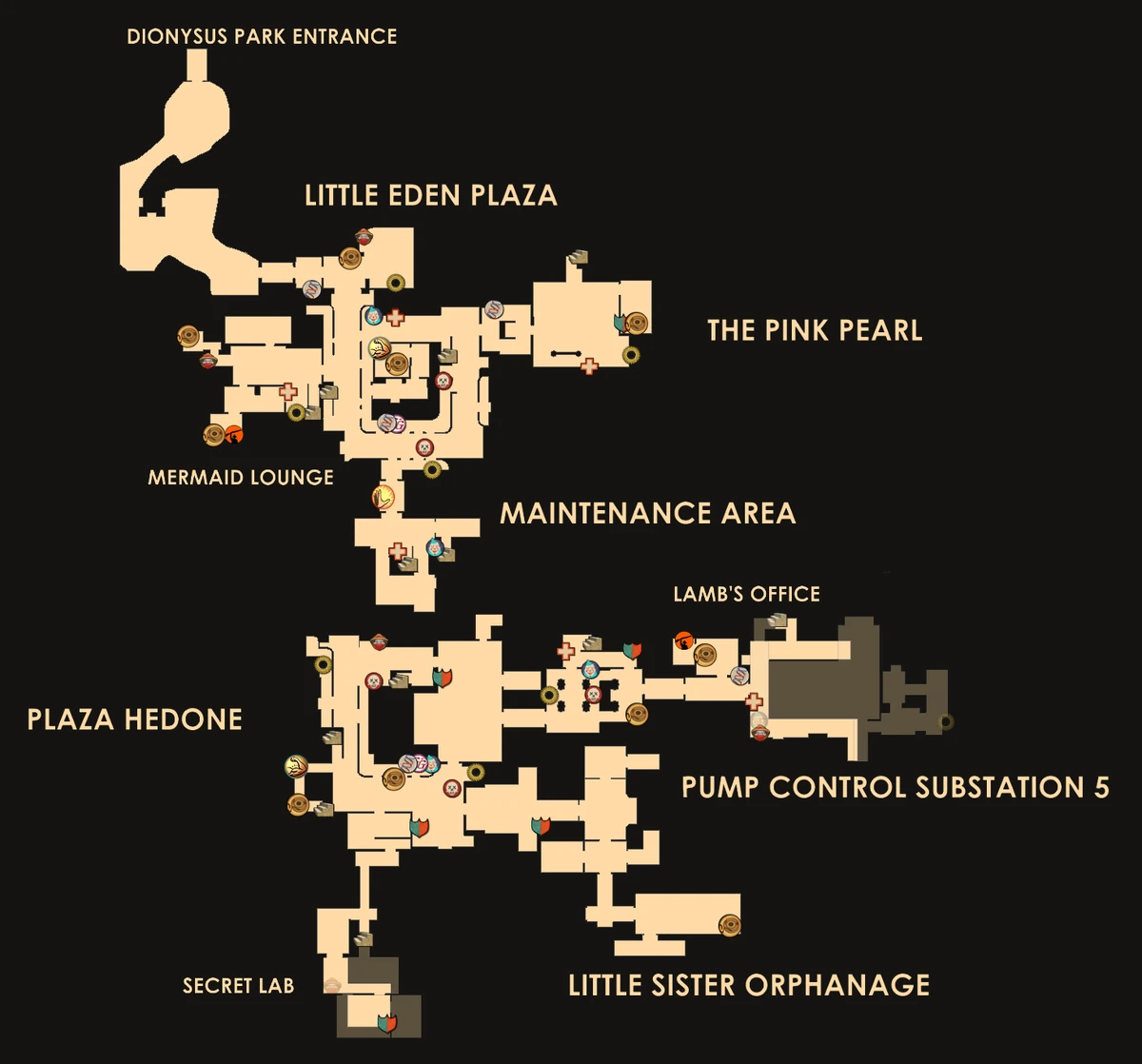 Category:Siren Alley Maps | BioShock Wiki | Fandom