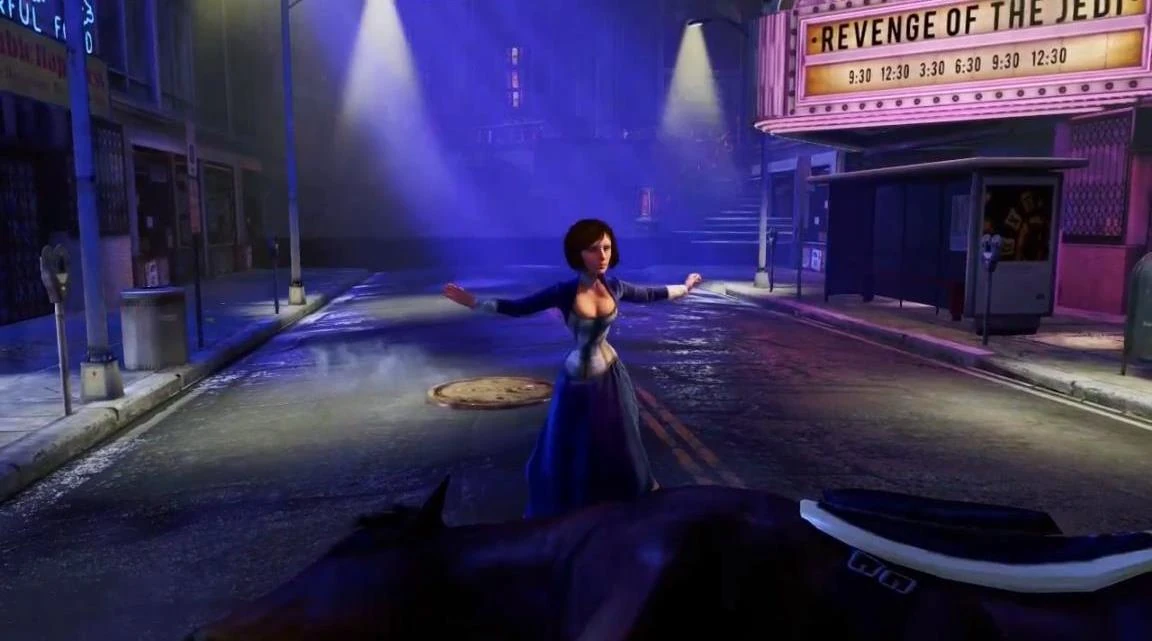 Bioshock Infinite Falling Art