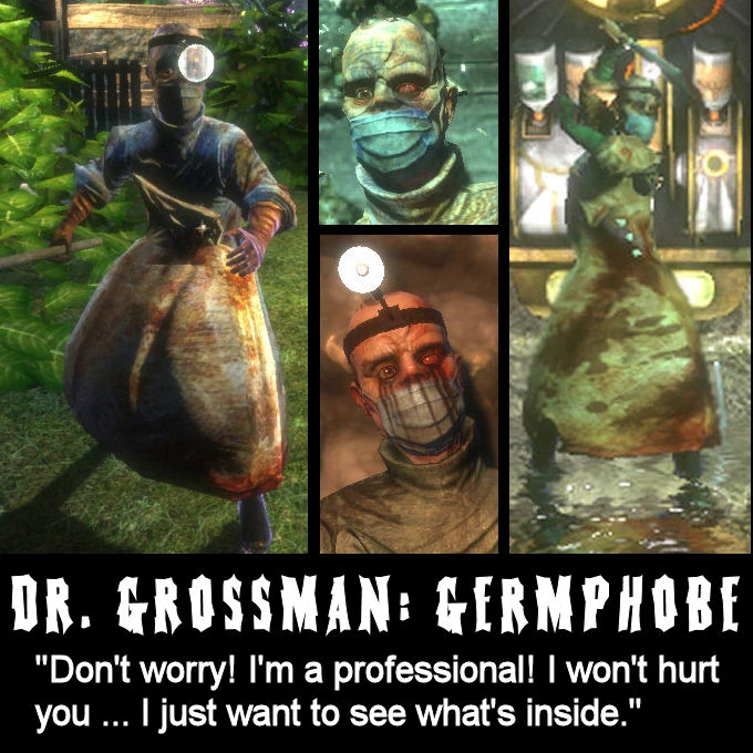 Dr. Grossman | BioShock Wiki | Fandom