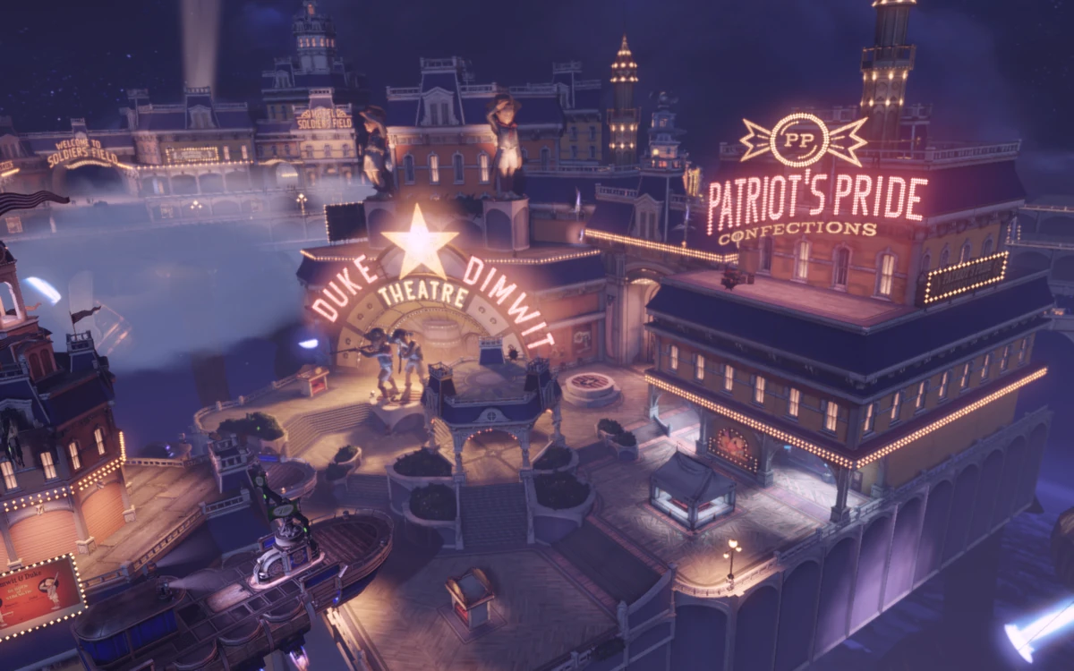 Duke and Dimwit Theatre | BioShock Wiki | Fandom