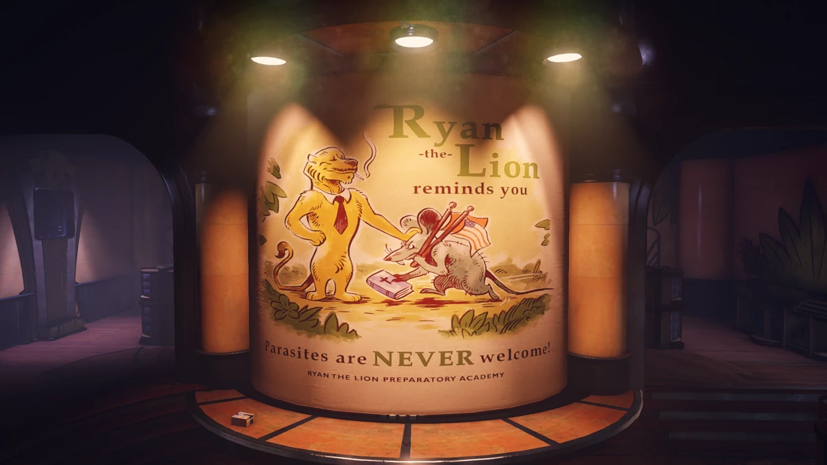 Ryan the Lion | BioShock Wiki | Fandom