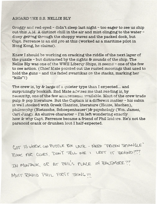 Mark Meltzer Writings: Days 131-137 | BioShock Wiki | Fandom