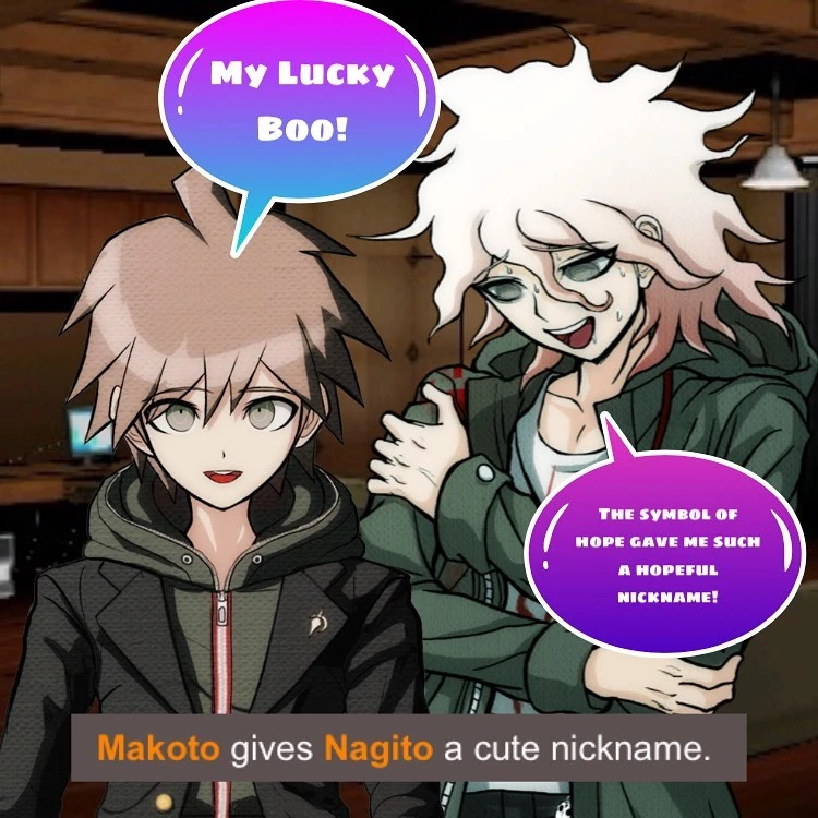 Makoto Naegi and Nagito Komaeda | Birdietalk Productions Wiki | Fandom
