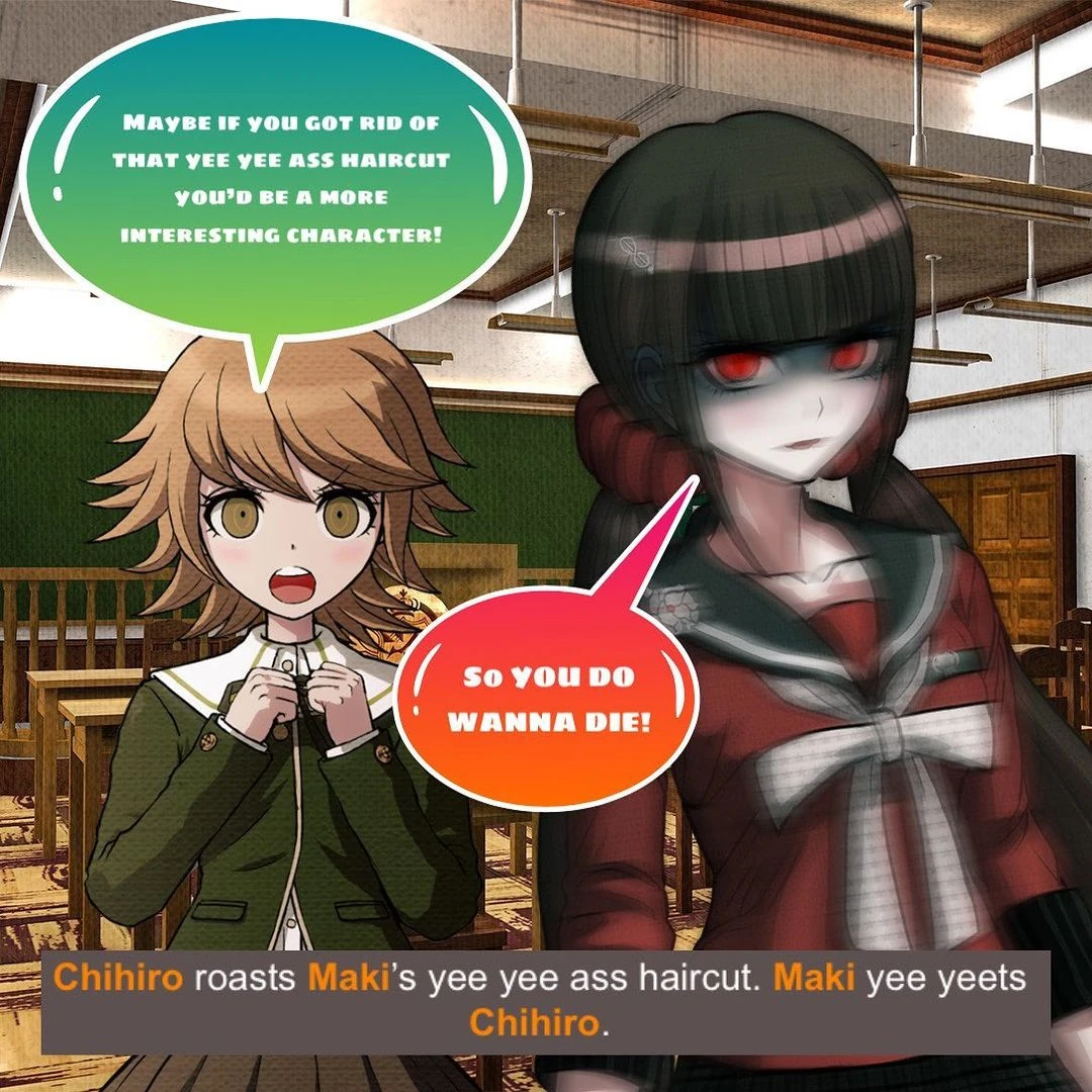 Chihiro Fujisaki and Maki Harukawa | Birdietalk Productions Wiki | Fandom