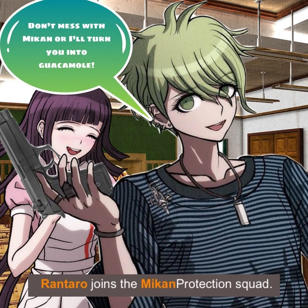 Mikan Tsumiki and Rantaro Amami | Birdietalk Productions Wiki | Fandom