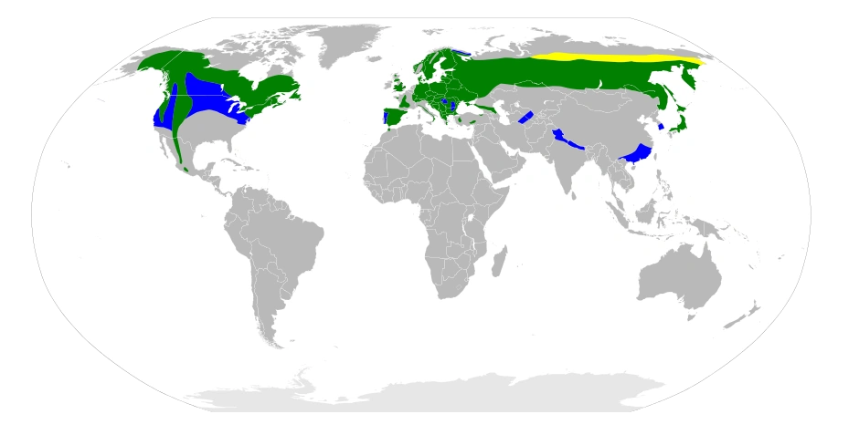 Northern Goshawk Habitat Map