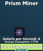 Primsm Miner | Bitcoin Miner UNOFFICIAL Wiki | Fandom