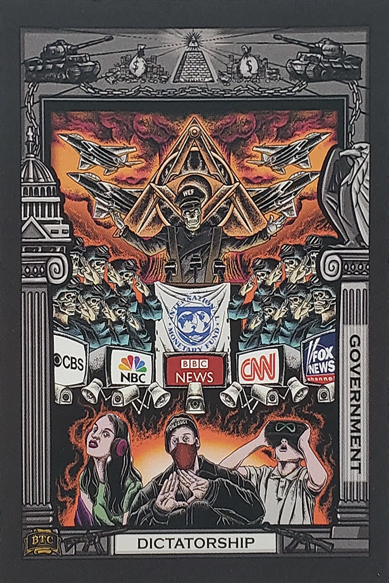 Dictatorship (Series 1, Card 41) | Bitcoin Trading Cards Wiki | Fandom