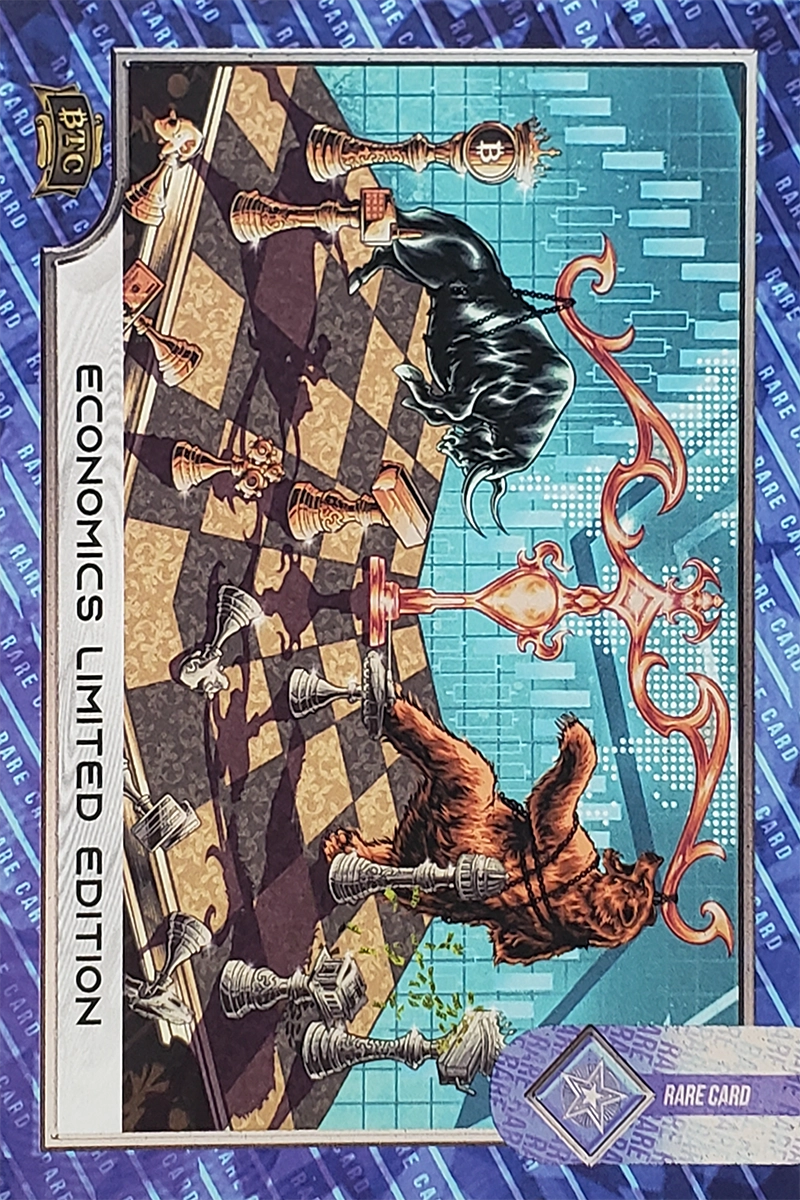 Economics Limited Edition (Series 1, Card 22) | Bitcoin Trading Cards ...