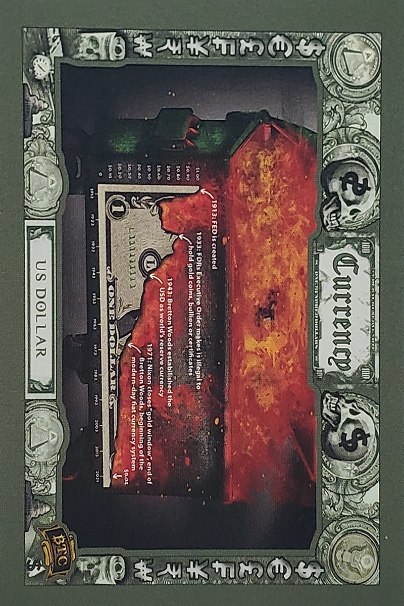 US Dollar (Series 1, Card 39) | Bitcoin Trading Cards Wiki | Fandom