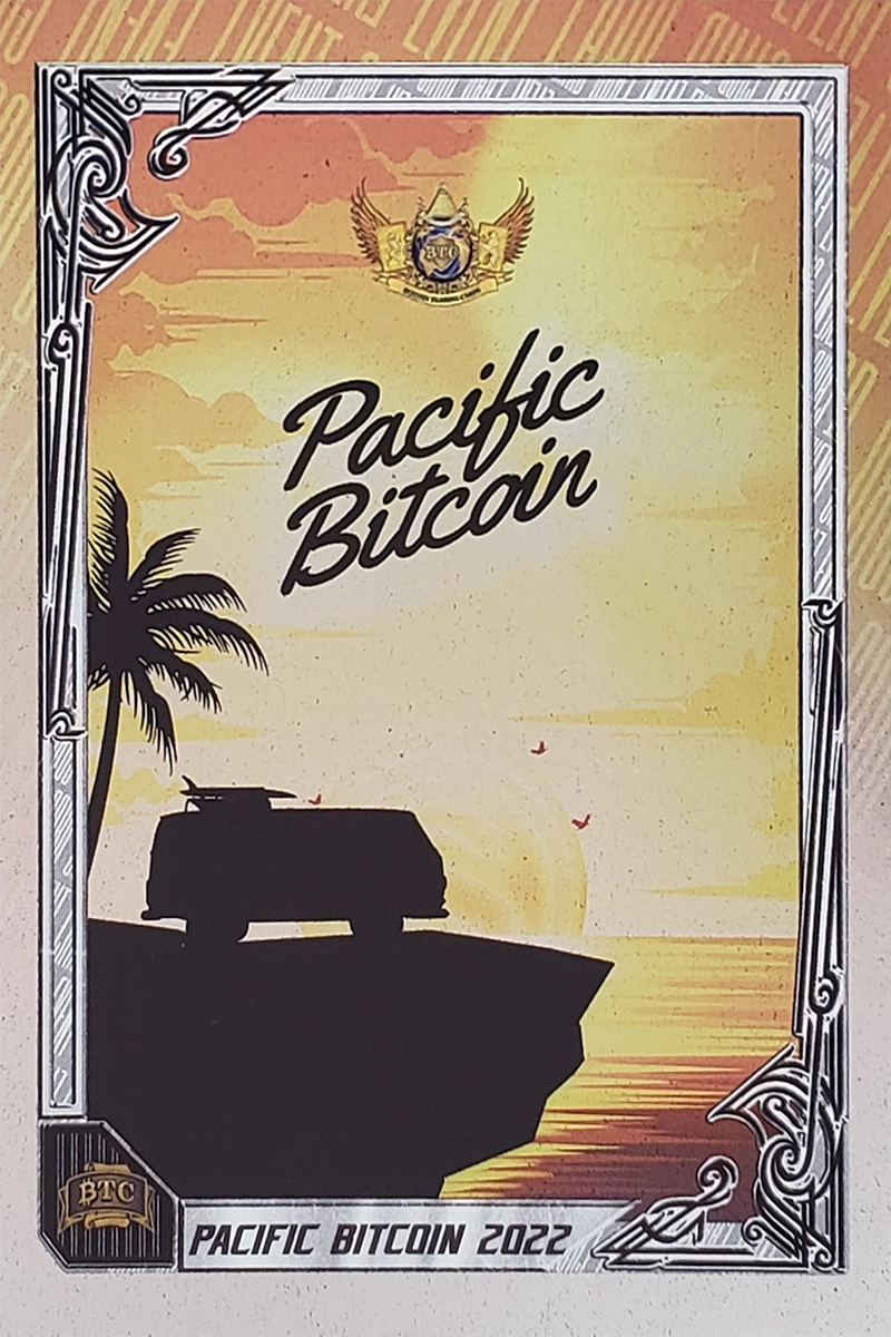 Pacific Bitcoin 2022 (Series 1, Card 1) | Bitcoin Trading Cards Wiki ...