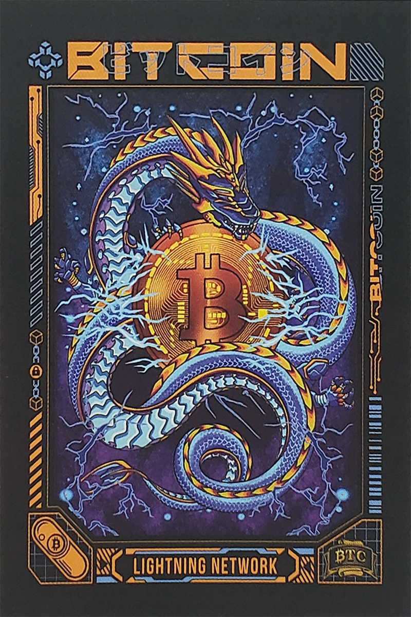 Lightning Network (Series 1, Card 10) | Bitcoin Trading Cards Wiki | Fandom