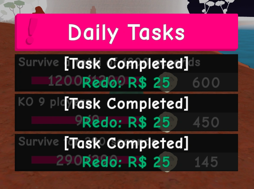 Daily Tasks | Bite-sized Wiki | Fandom