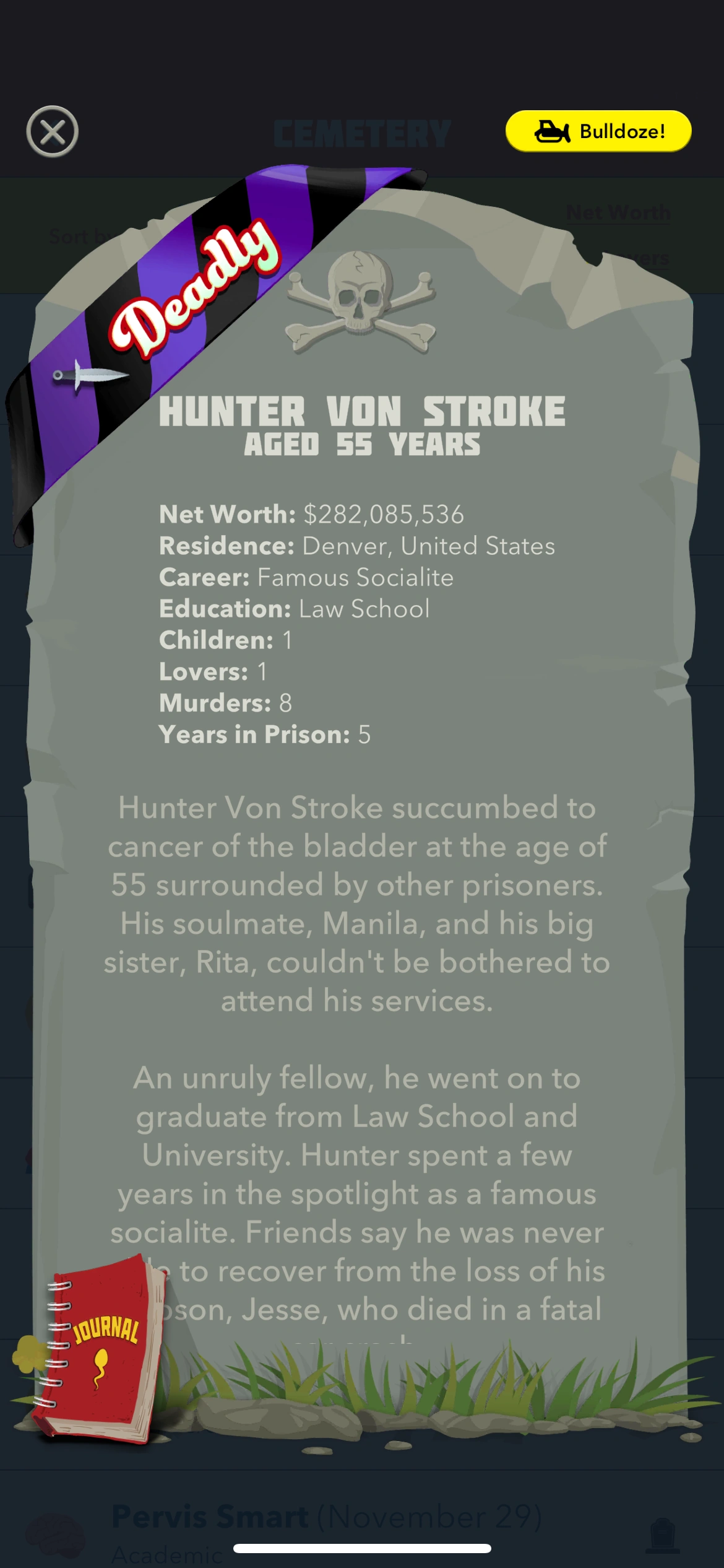 Hunter Von Stroke | BitLife - Life Simulator Wiki | Fandom
