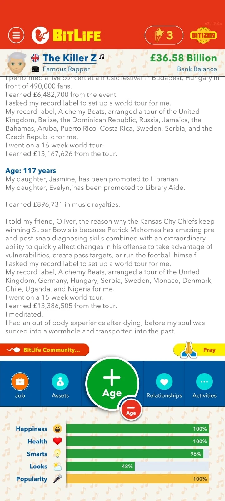 Zachary Hayes-Dickinson aka "The Killer Z" | BitLife - Life Simulator ...