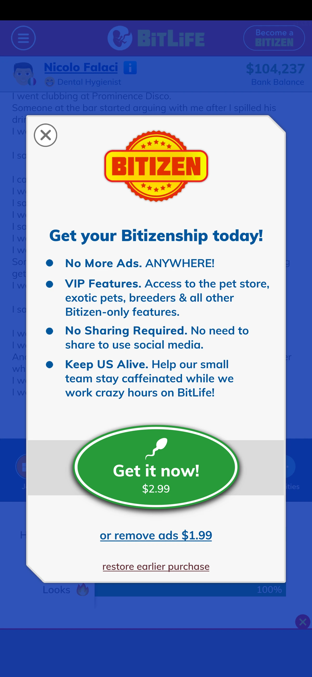 Bitizenship | BitLife - Life Simulator Wiki | Fandom