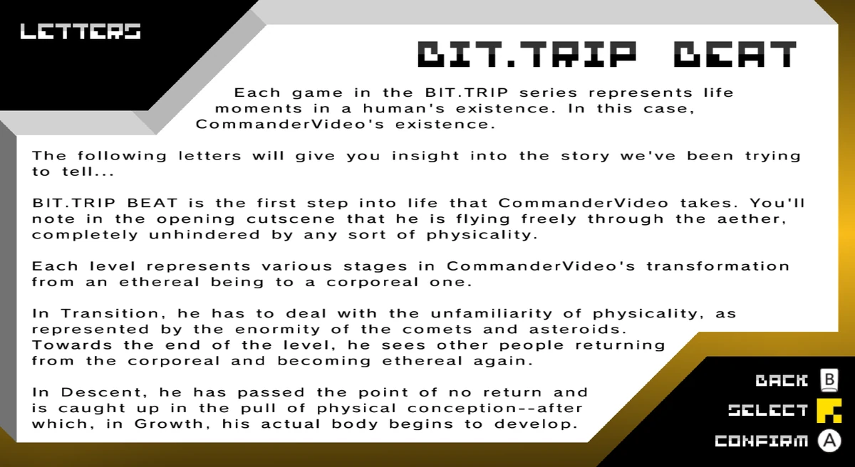 BEAT Cutscenes | Bit.Trip Wiki | Fandom