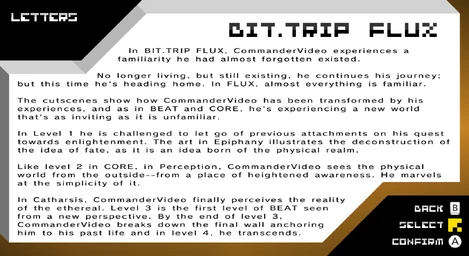 FLUX Cutscenes | Bit.Trip Wiki | Fandom