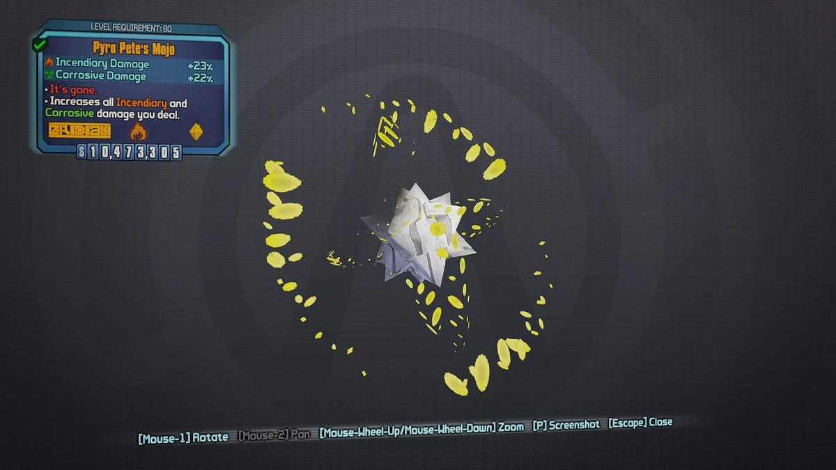 Pyro Pete's Mojo | BL: Exodus Wiki | Fandom