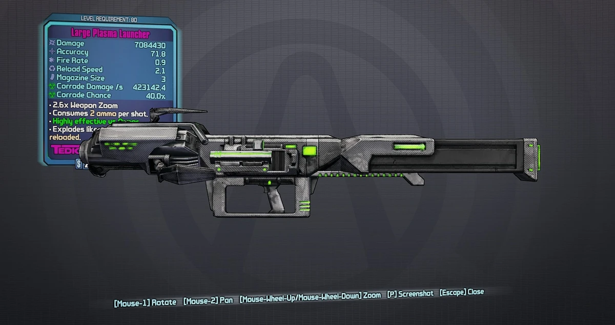 Plasma Launcher | BL: Exodus Wiki | Fandom