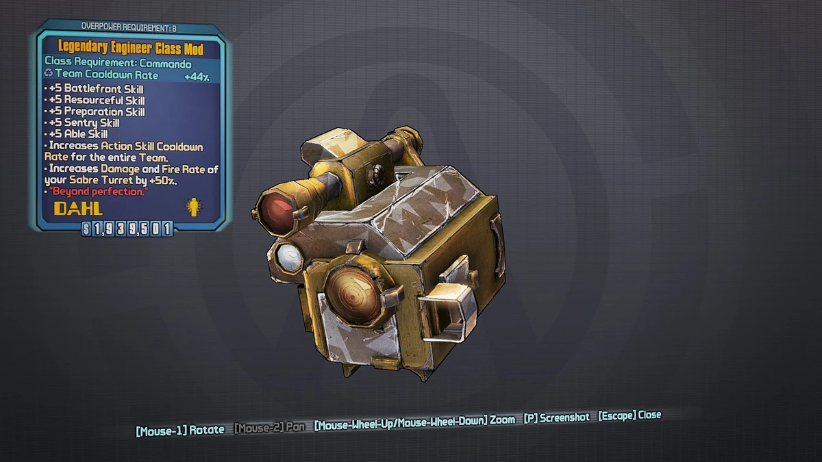 Legendary Engineer | BL: Exodus Wiki | Fandom