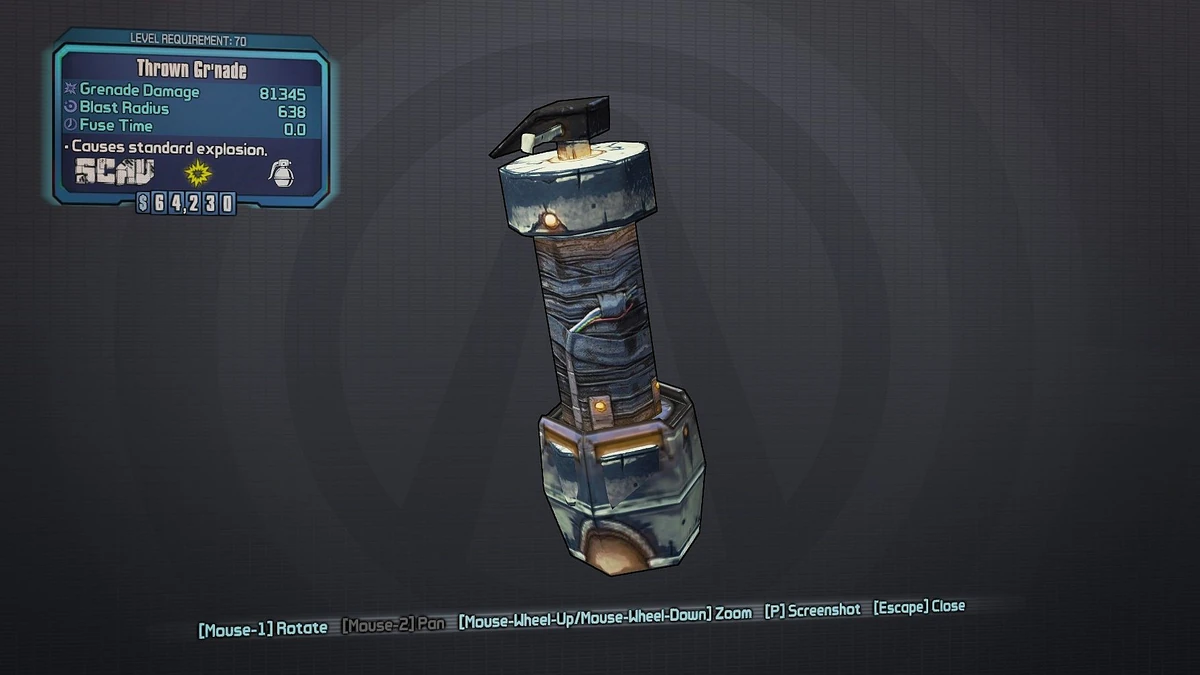 Gr'nade | BL: Exodus Wiki | Fandom