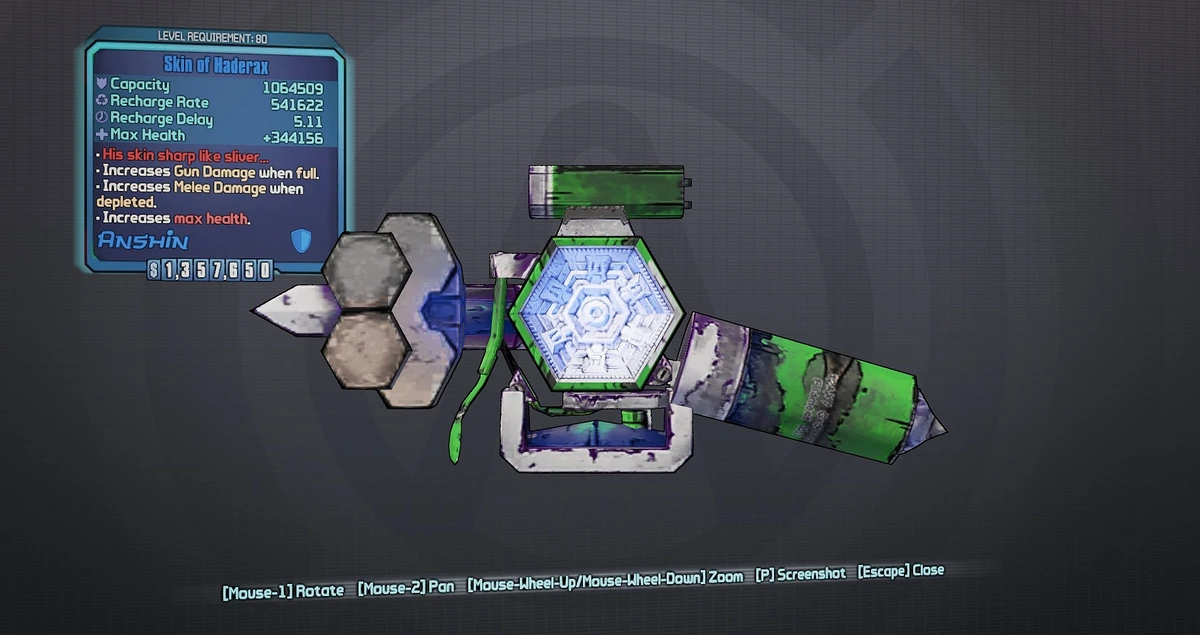 Skin of Haderax | BL: Exodus Wiki | Fandom