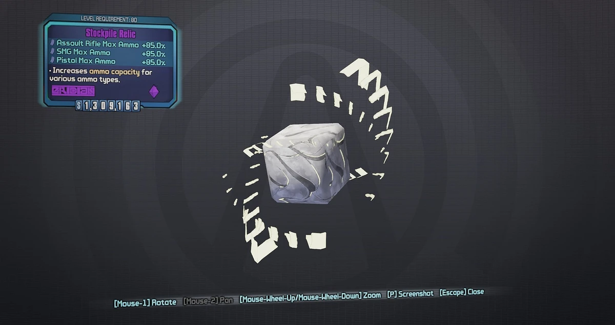 Stockpile Relic | BL: Exodus Wiki | Fandom