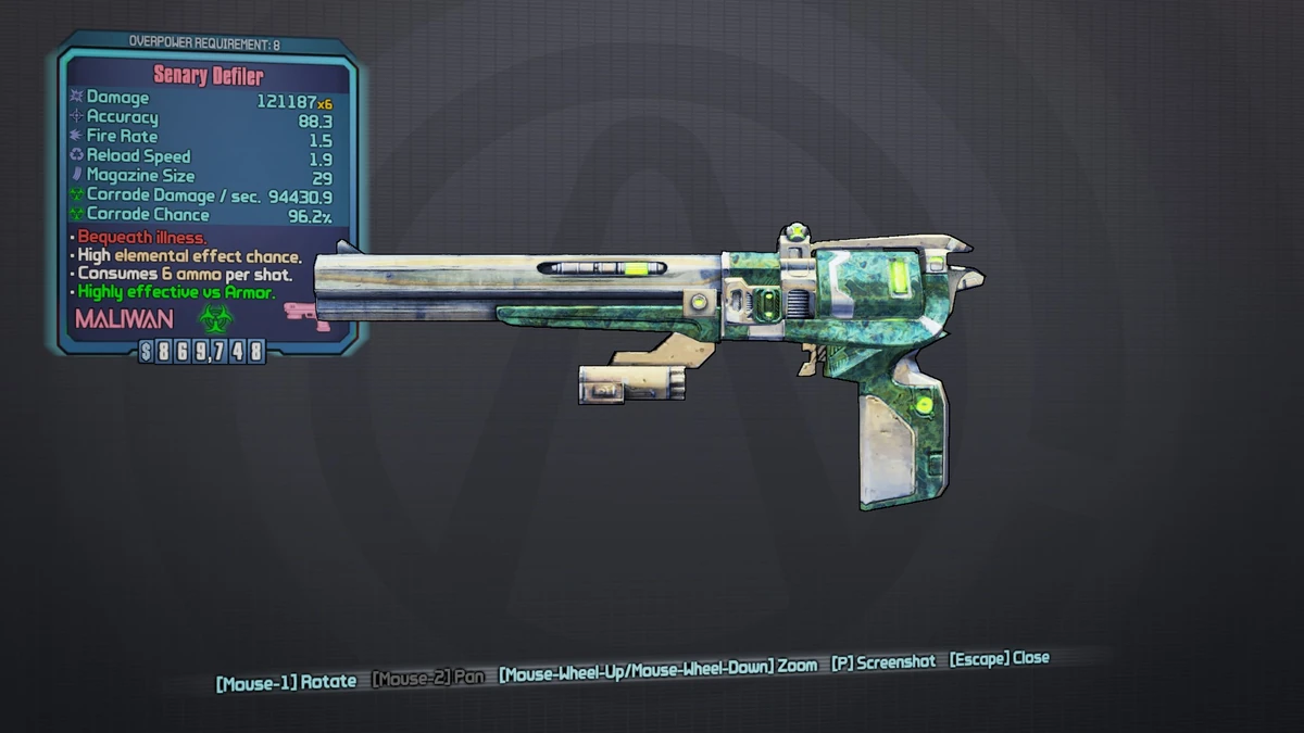 Defiler | BL2reborn Wiki | Fandom