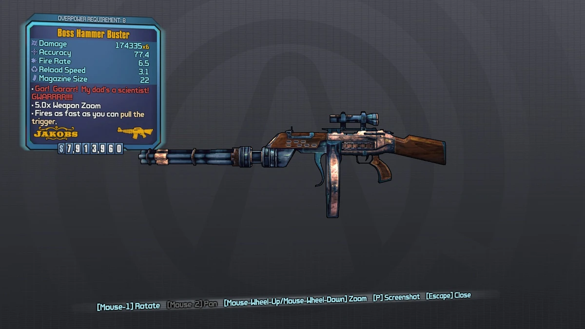 Hammer Buster | BL2reborn Wiki | Fandom