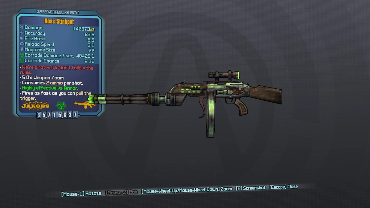 Stinkpot | BL2reborn Wiki | Fandom