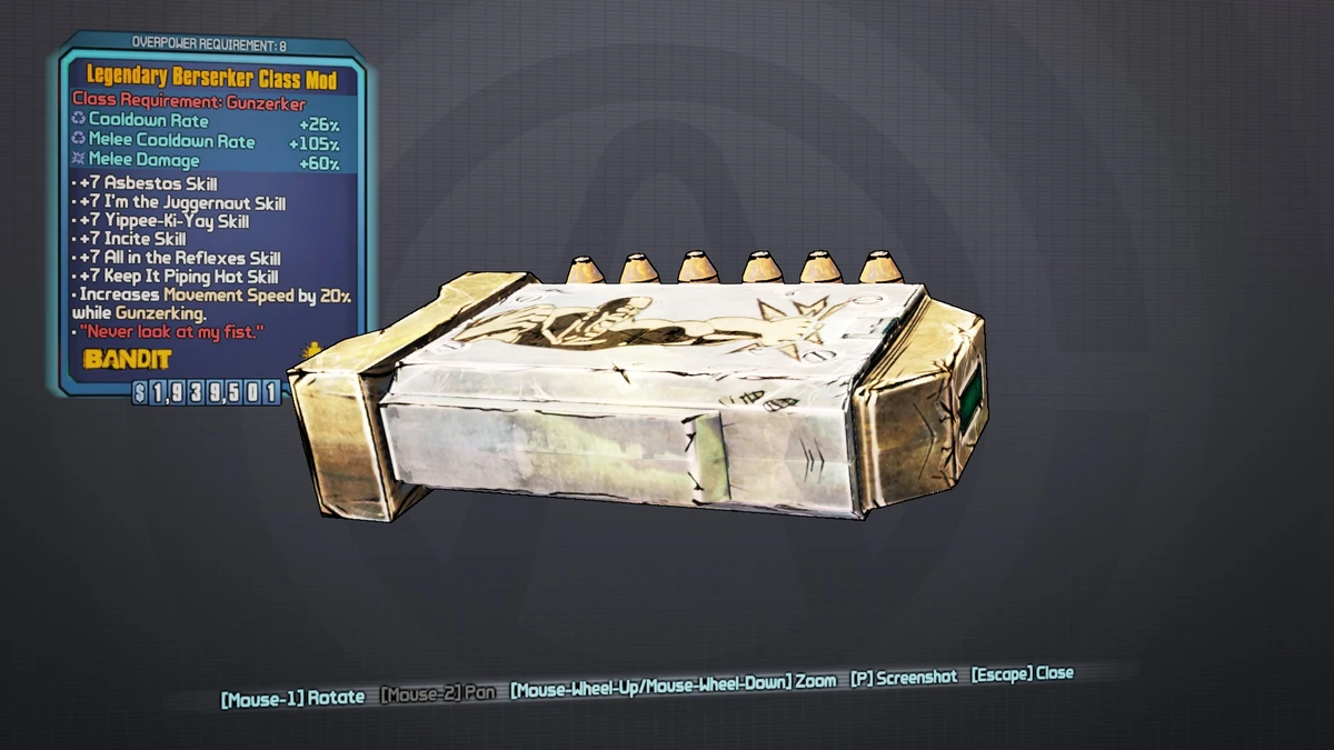 Legendary Berserker | BL2reborn Wiki | Fandom