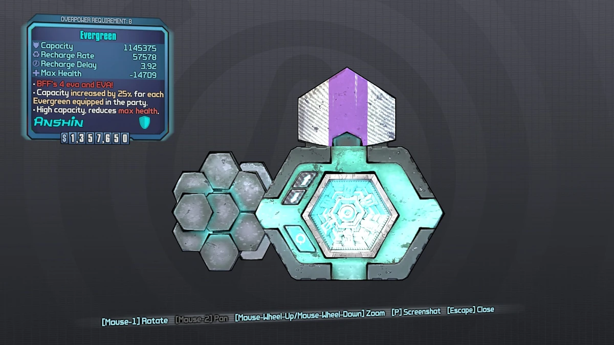 Evergreen | BL2reborn Wiki | Fandom