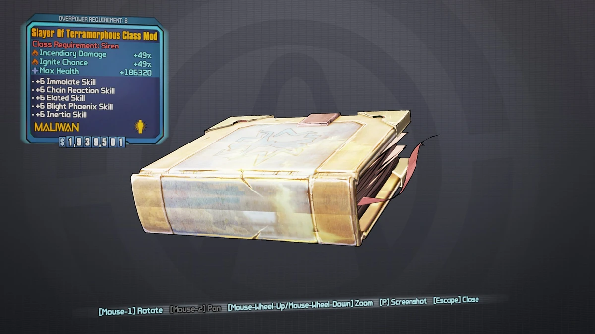 Slayer of Terramorphous Maya | BL2reborn Wiki | Fandom